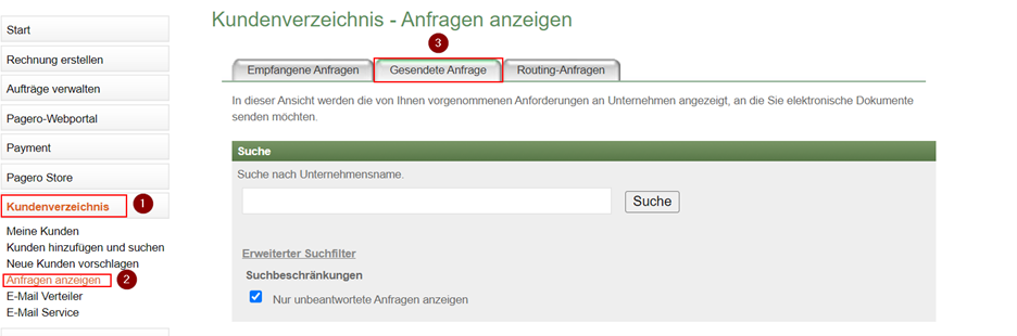 Erste Schritte mit Pagero Online – Pagero Support Center