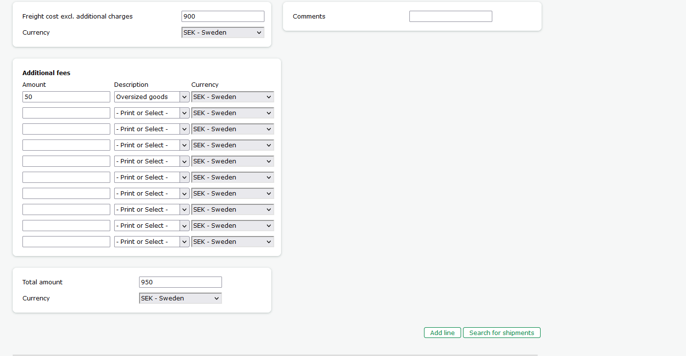 Creating a manual invoice – Pagero Support Center