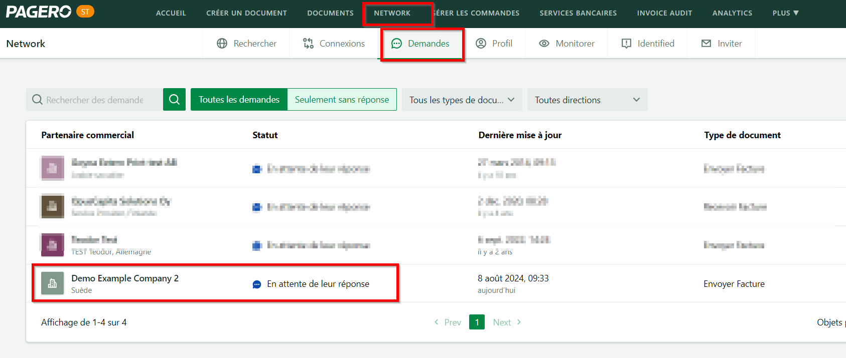 Commencer sur Pagero Online – Pagero Support Center